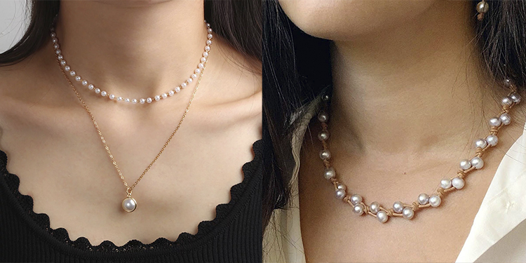 How to Make a Stylish Pearl Necklace Ensemble
